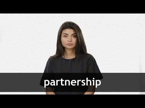 PARTNERSHIP definition and meaning | Collins English Dictionary