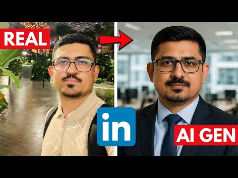 Can AI Really Help You Create a PERFECT Linkedin Profile Photo in Minutes