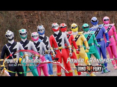 Power rangers Gem paladins x Dino fury morph roll call fan made @ZenithFilmsMedia