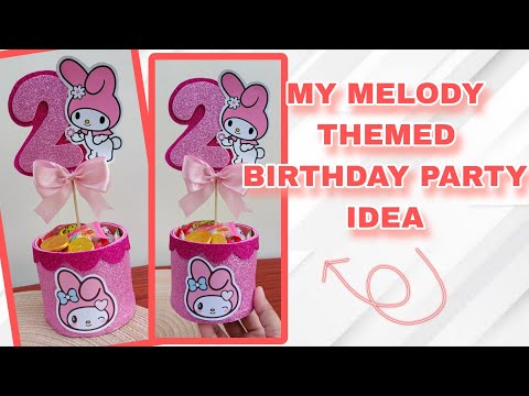 MY MELODY THEMED BIRTHDAY PARTY IDEA