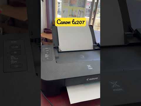 Canon Ts207 nozzle check #shorts