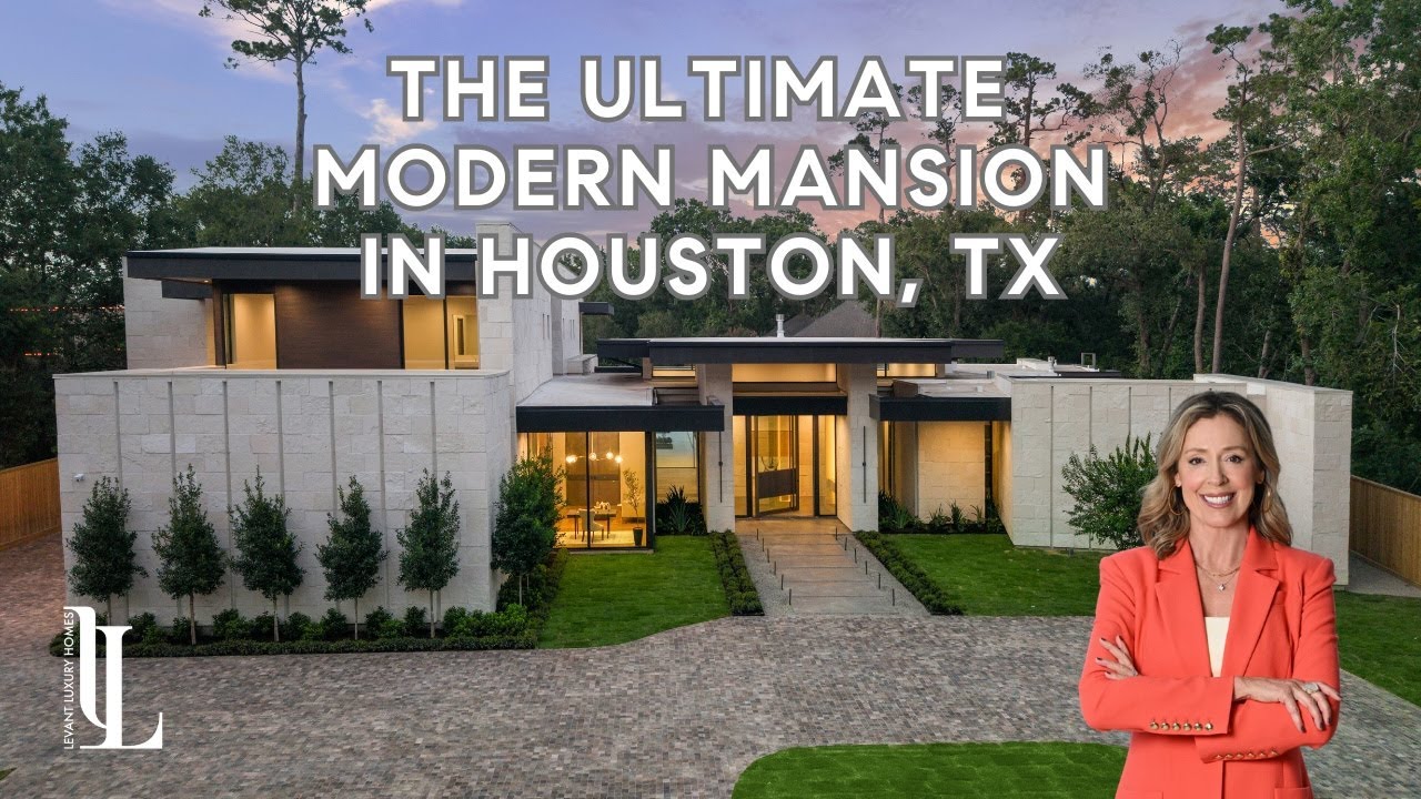 Inside the ULTIMATE MODERN MANSION in Houston, TX | Memorial Luxury Home Tour