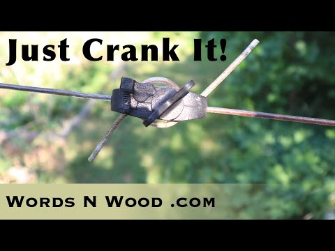 HOW TO install a clothesline winch connector (WnW #204)