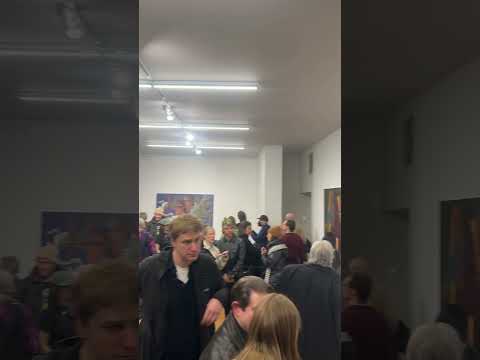 Opening reception for Kyle Staver ‘Objects’ at Half Gallery. 10 January 2024. #kylestaver #artist