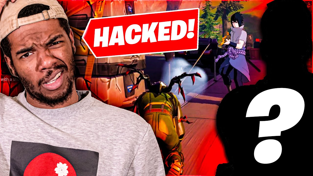 FORNITE HACKER ATTACKS MIDGAME!