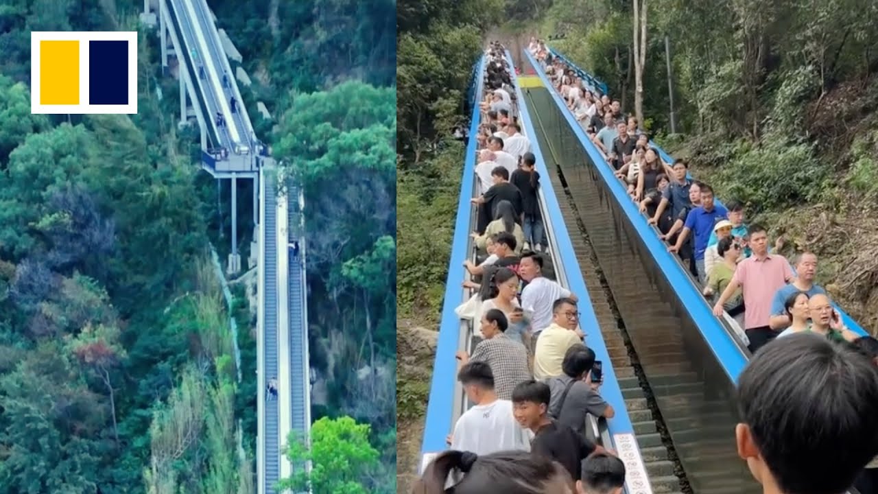 "Apa motif hiking kalau macam ni?"- China Bina Eskalator Untuk Mudahkan ...