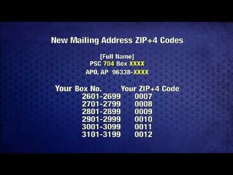New ZIP+4 Codes