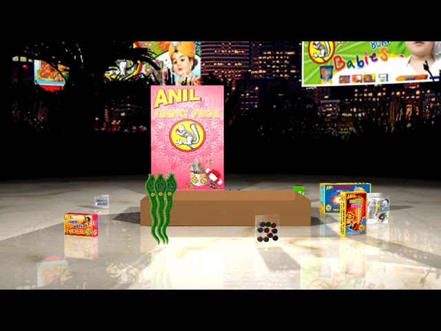 Anil Crackers Gift Boxes - Magizhchi Diwali Gift Pack Crackers ...