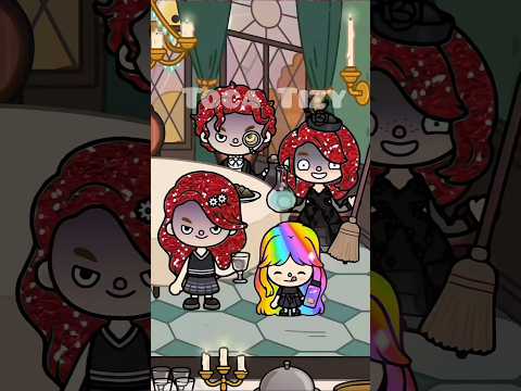 Coloring the family's hair, Butπ±β€οΈ #tocaboca #tocalifeworld #shorts #fyp