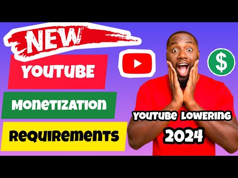 New YouTube Monetization Requirements in 2024 | YouTube Has REDUCED Monetization Requirements!