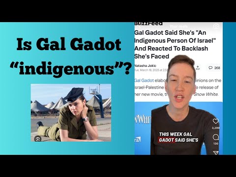 Gal Gadot doesn’t know what “indigenous” means
