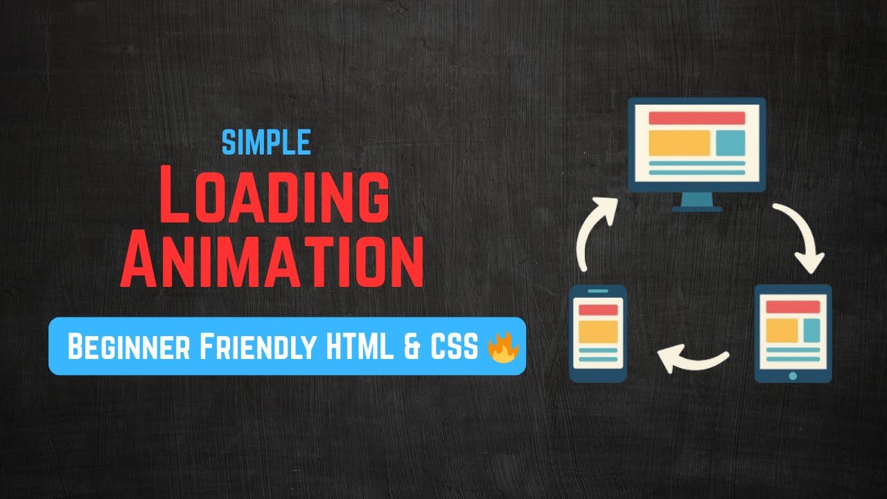 CSS Loading Animation | Full Tutorial | HTML CSS