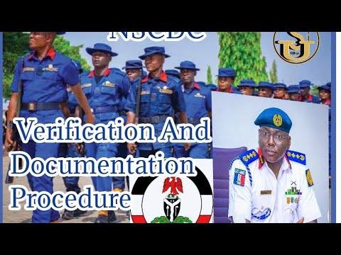 NSCDC Verification And Documentation Procedure