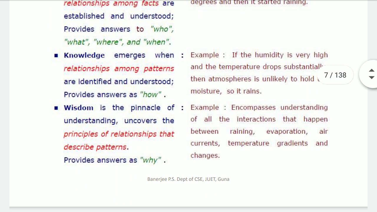 Lecture 8 Knowledge Representation