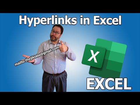 Making Hyperlinks in Excel