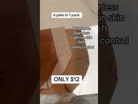 High-Waisted Seamless Undergarments for Only $12! #seamless #fok