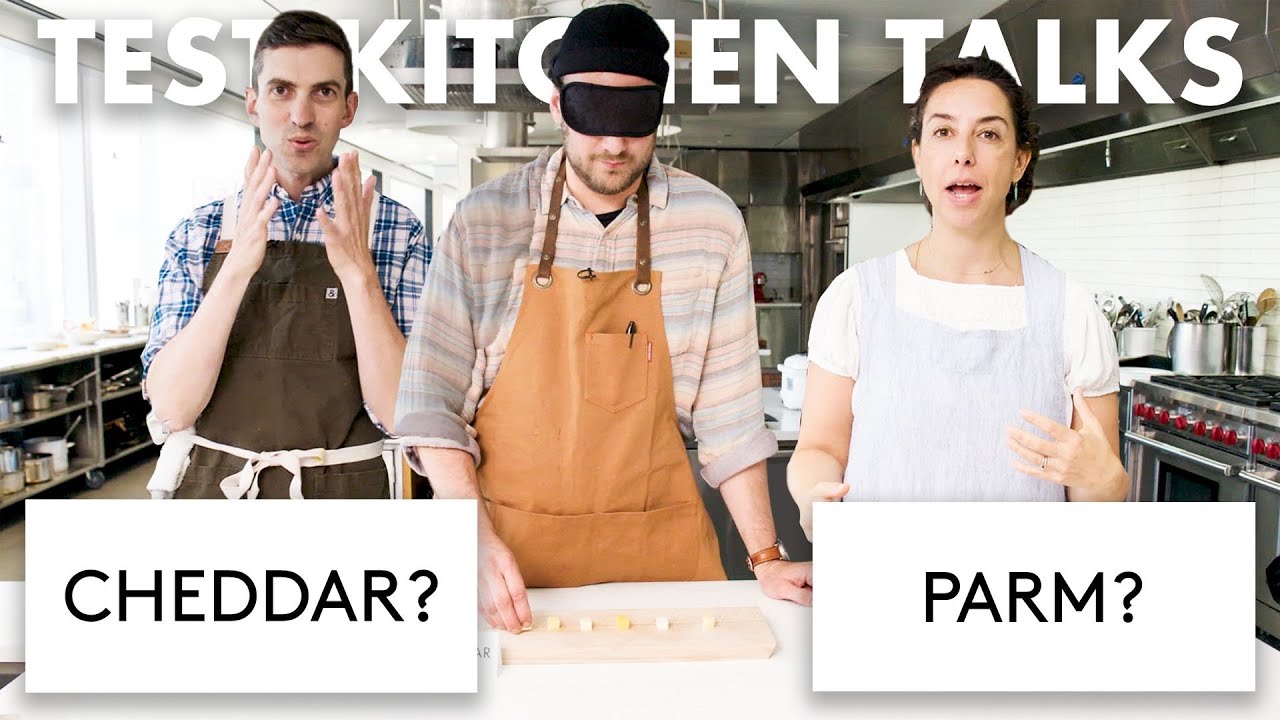 Professional Chefs Blindly Taste Test Cheese | Test Kitchen Talks | Bon Appétit