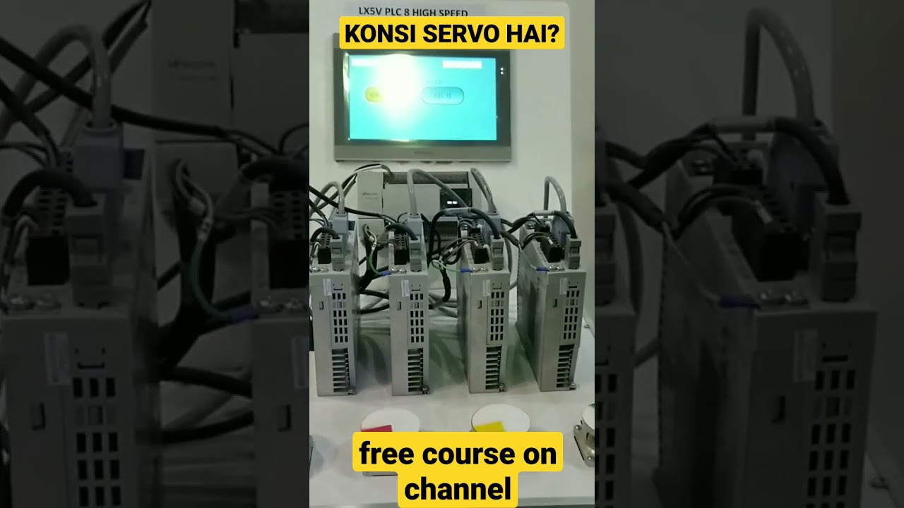 FREE COURSE SERVO DRIVE PROGRAMING HMI VFD PLC #plc #servo #motor #delta #wecon #siemens #mitsubishi