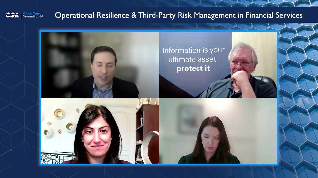 Operational Resilience & Third-Party Risk Management in Financial Services | Cloud Trust Summit 2024