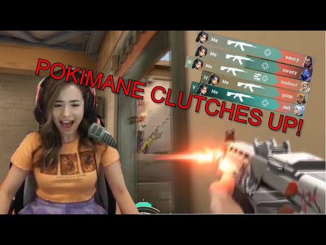 Pokimane's 5 most insane Valorant moments