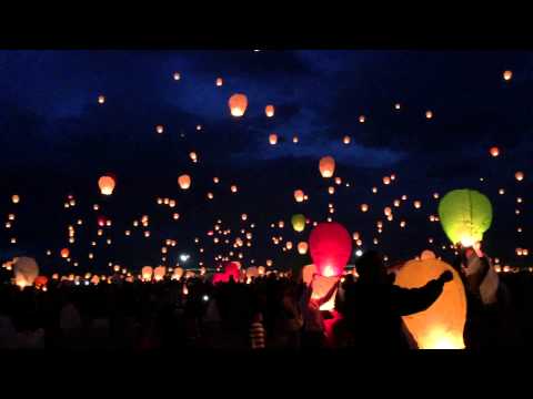 The Lantern Fest in Colorado Springs, April 25, 2015.
