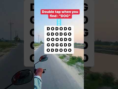 Find the word : "DOG" #brainteaser #search #find #puzzle