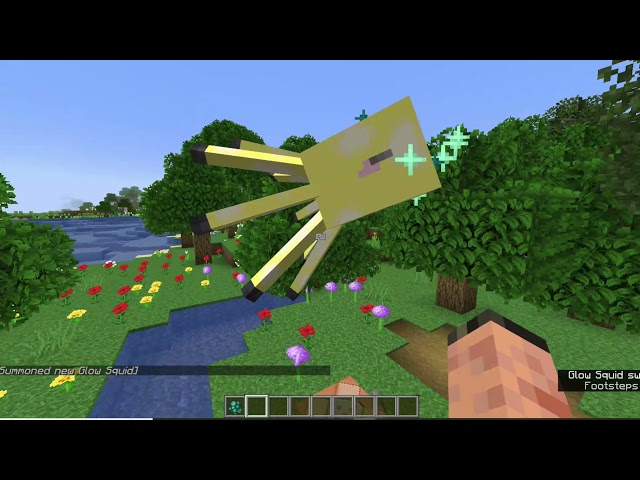 Moobloom Glow Squids Minecraft Texture Pack