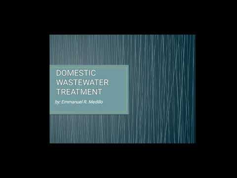 Domestic Wastewater by Medillo