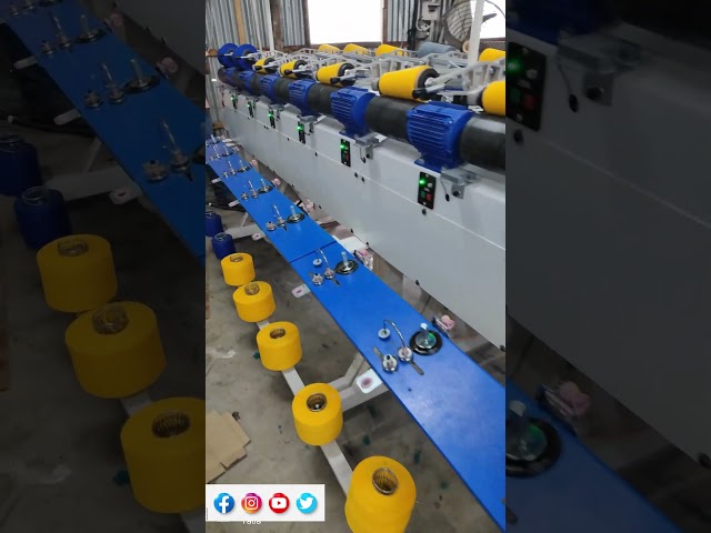 Yarn Winding Machine - Dyed Cotton Yarn Winding Machine from Ahmedabad
