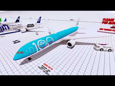 Biggest Boeing Passenger Planes Comparison