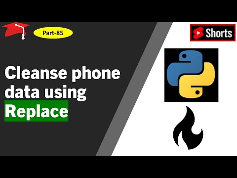 Python (Pandas): Remove all Special Characters from phone number column #shorts