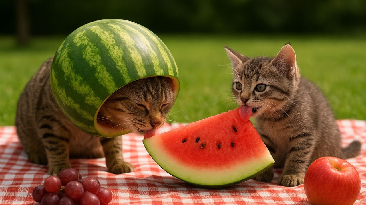 🌞 Hot Days, Funny Cats 😻 You Won’t Stop Laughing #cat #viral #funny #video