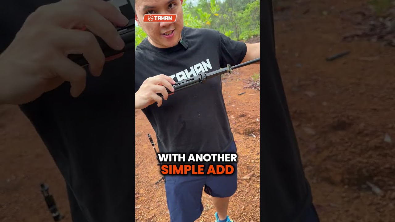 It's not just a hiking stick but........