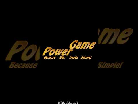 PowerGame Promo 1 #ttrpg #satire