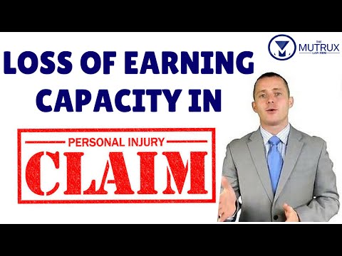 Loss of Earning Capacity in Injury Claims | Claiming Loss of Earnings - Personal Injury Lawyer