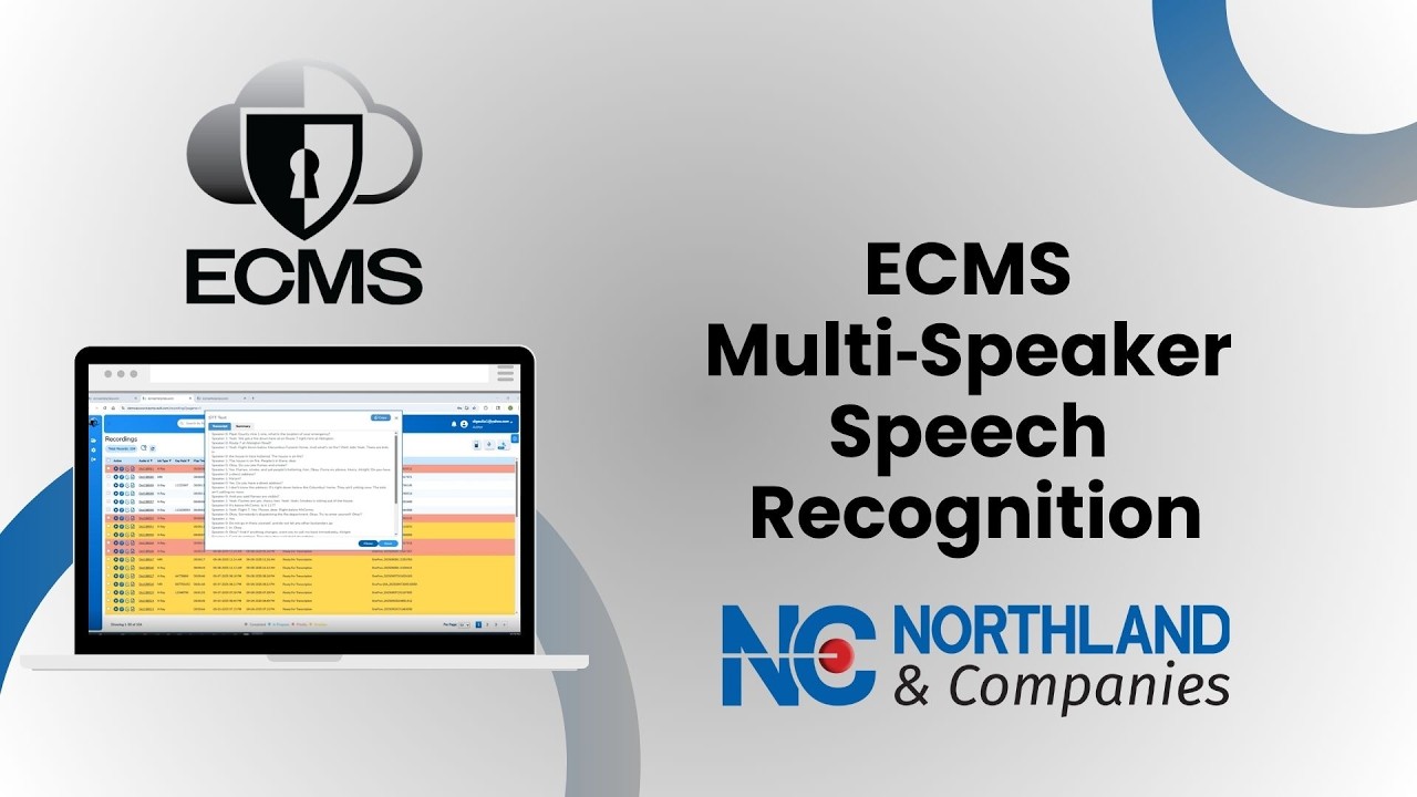 ECMS: Multi-Speaker Speech Recognition