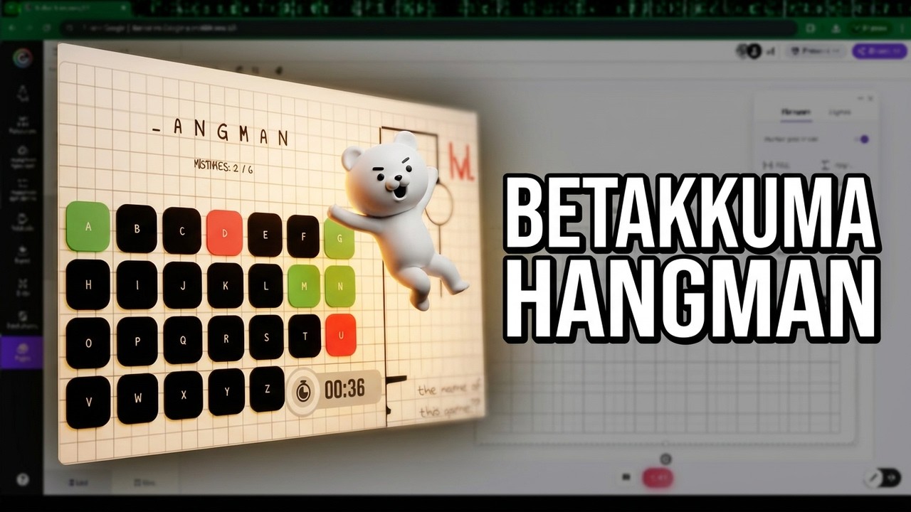 Genially Hangman Game Tutorial Ft.Betakuma | Edtech Interactive Content