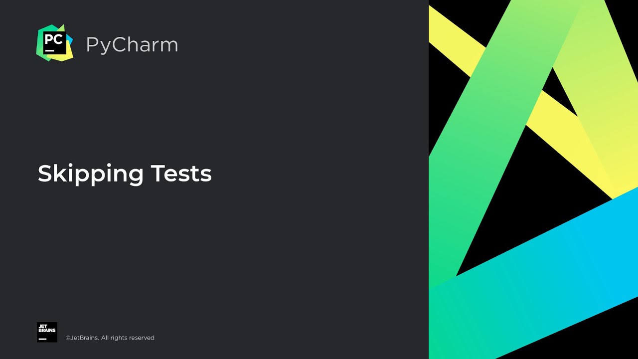 Step 6 - Pytest tutorial: Skipping Tests