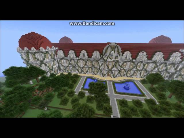 custom made spawn building. Minecraft Map