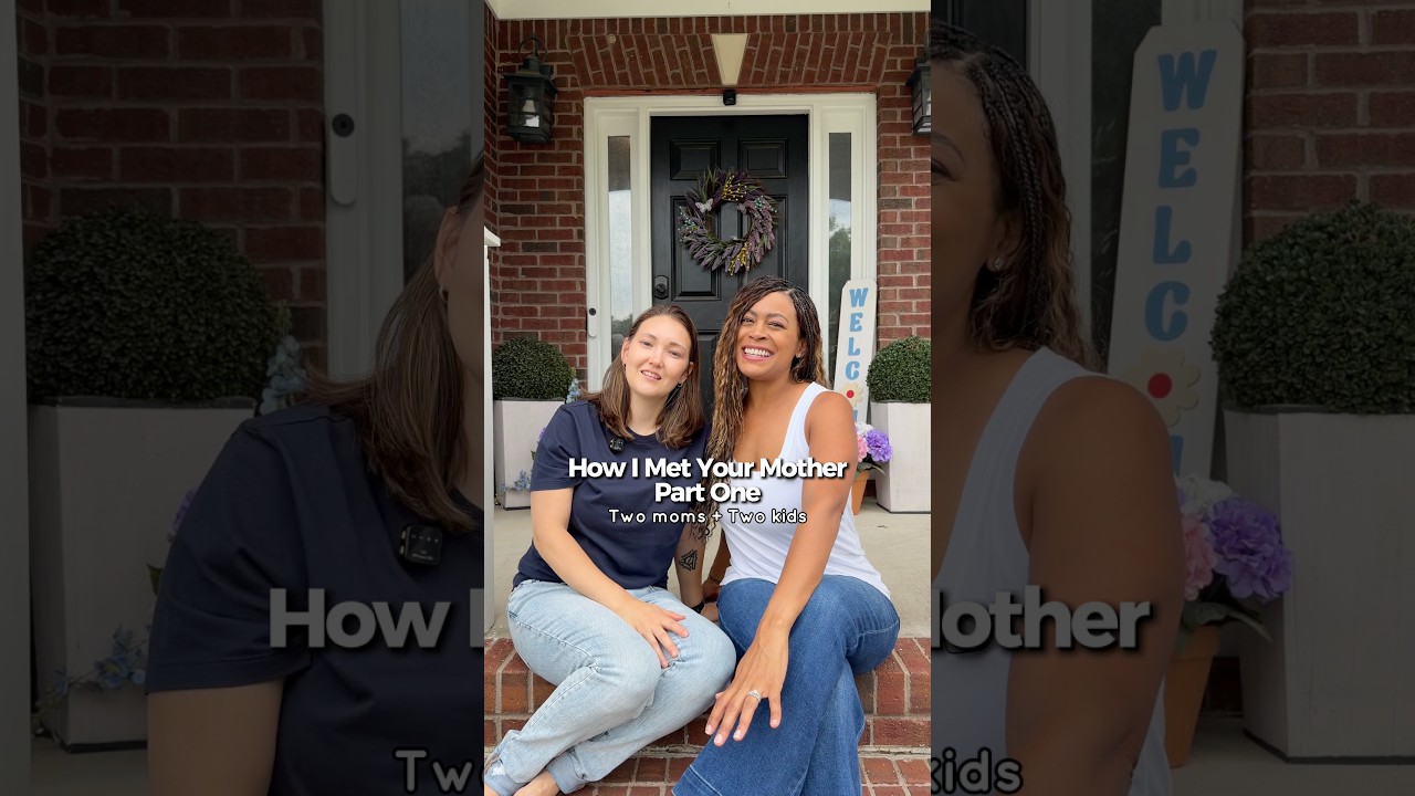 How did you meet your person? ￼#wuhluhwuh #wlw #wlwcouple #lgbtfamily #mrsandmrs #lgbt #lgbtq