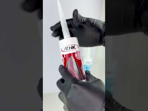 HOW TO USE NK PREMIUM SILICON SEALANT USING CAULKING GUN. How to apply silicon sealant.