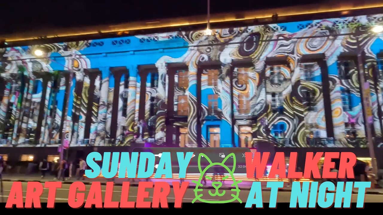 Light the Night | slow walk: Singapore National Gallery open night