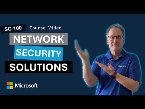 Design solutions for network security SC-100