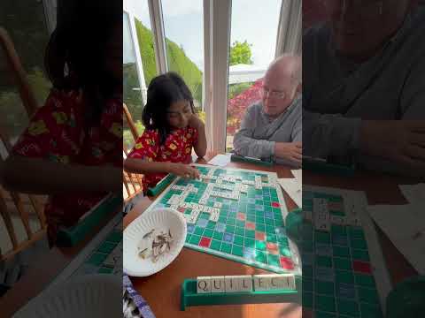 9 vs 70 Game | Scrabble #scrabble #game #funny #fun #games #shorts #asmr #happy