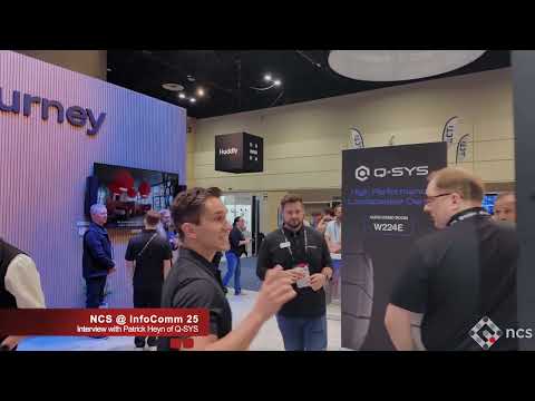 🎥 Industry Trailblazers: QSC at InfoComm 2025