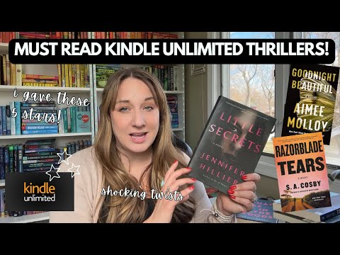 🔥 5-Star Thrillers on Kindle Unlimited 🔥