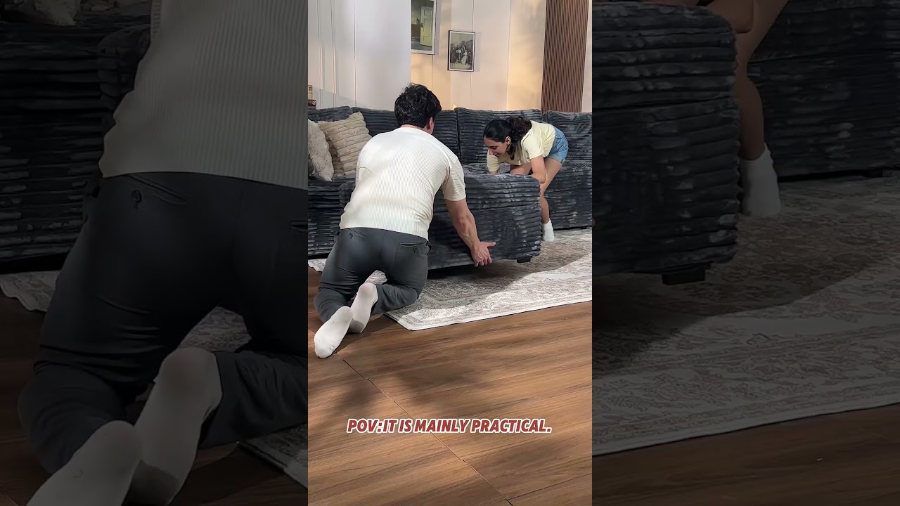 A sofa that can be changed to your heart's content is what you need #cozy #sofa #home