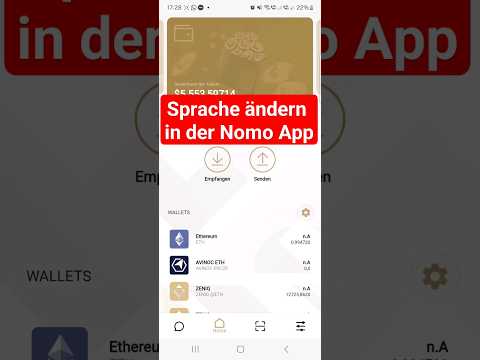 Nomo App einfach erklärt | Wie änderst du die Sprache? | Q&A