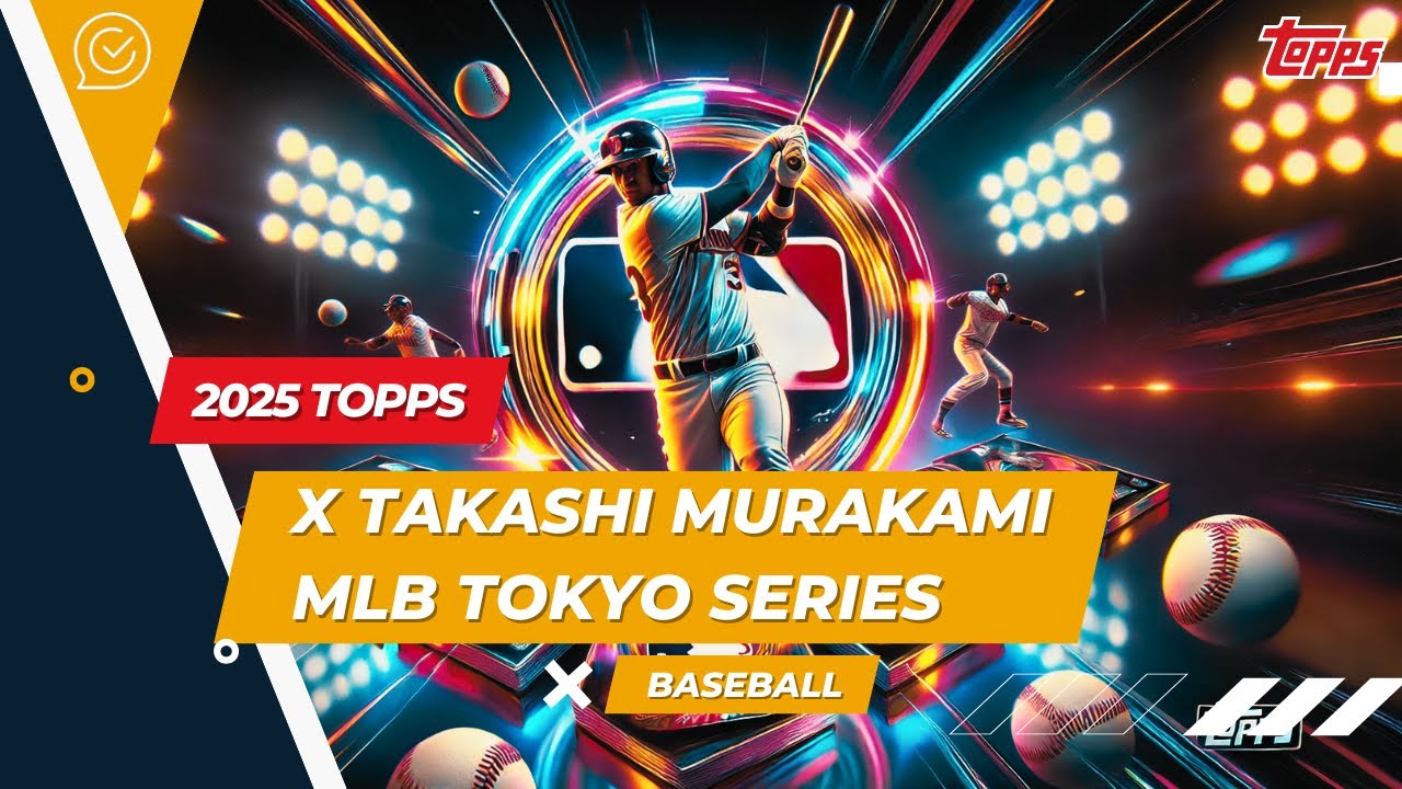2025 Topps X TAKASHI MURAKAMI Baseball Cards Are A GAMECHANGER