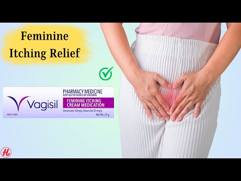 Vagisil Feminine Itching Cream Medication - Helps Stop The itching, and Soothe irritation